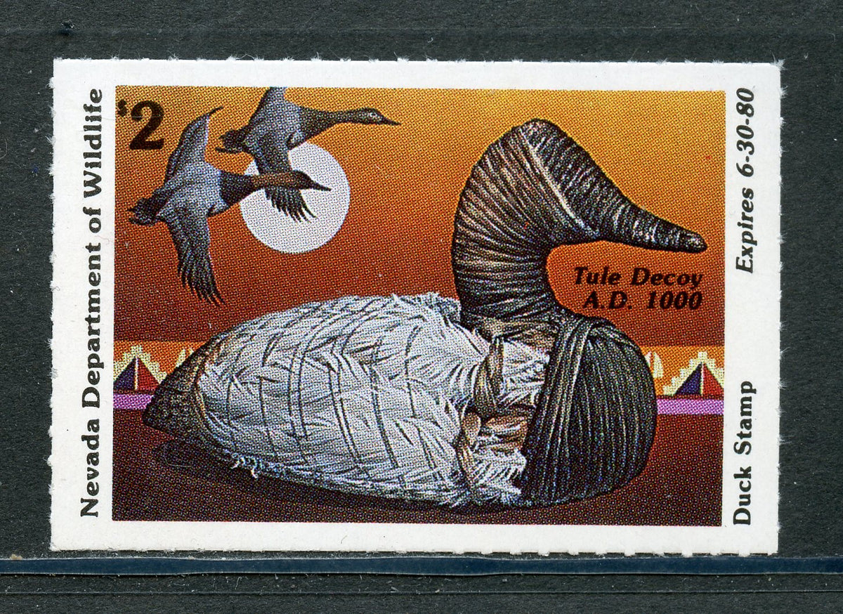 US Nevada State Duck Stamp NV-1 NH NV1 – ABRO Stamps & Coins