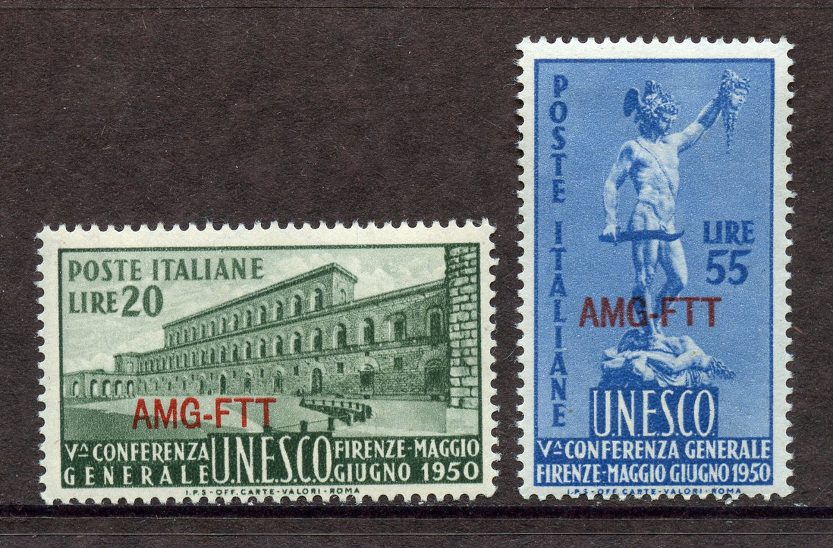 Trieste Scott 72-73 Mounted Mint – ABRO Stamps & Coins